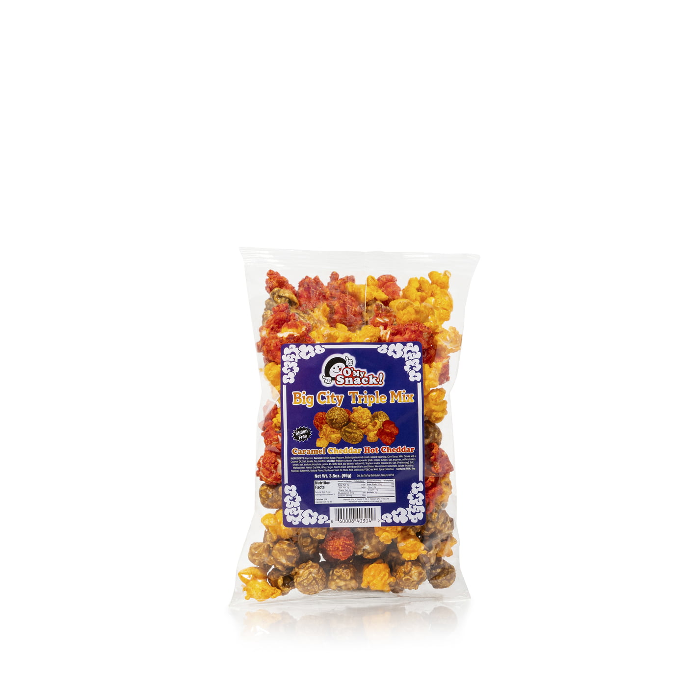 BIG CITY TRIPLE MIX POPCORN - Pack of 9